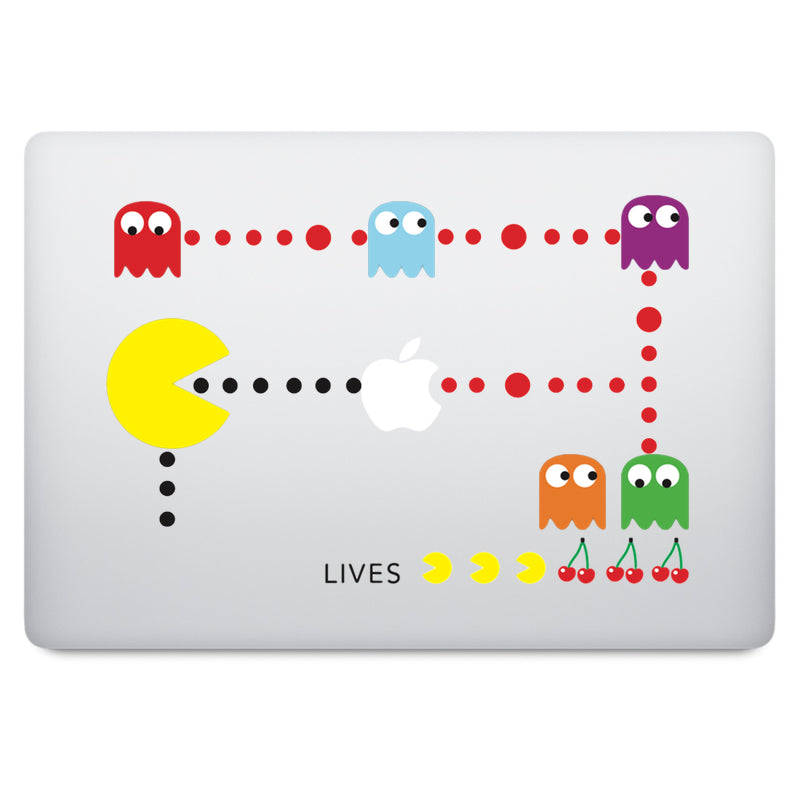 Pacman MacBook Decal – iStickr MacBook Decal