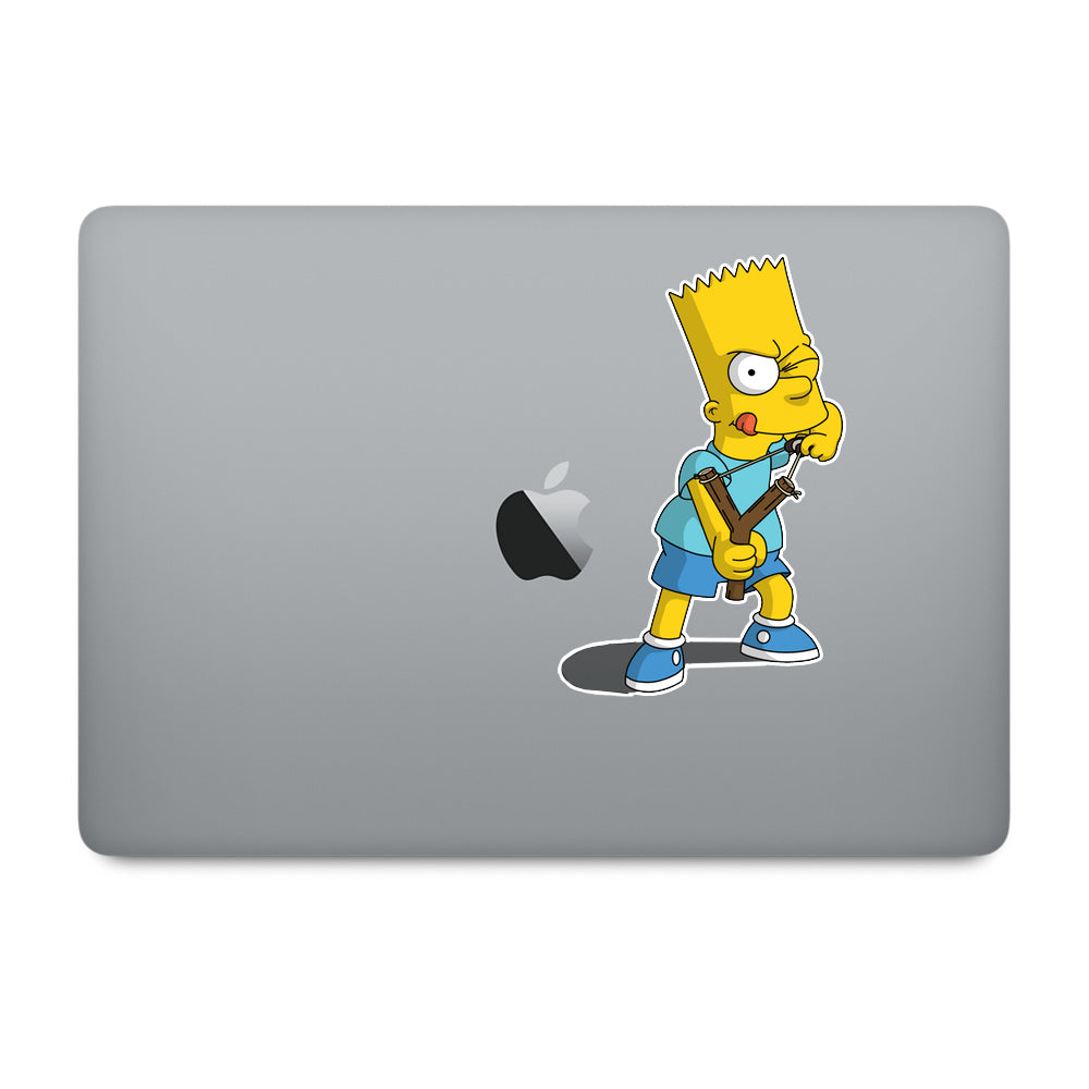 Simpson's Bart MacBook Decal V4 – iStickr MacBook Decal